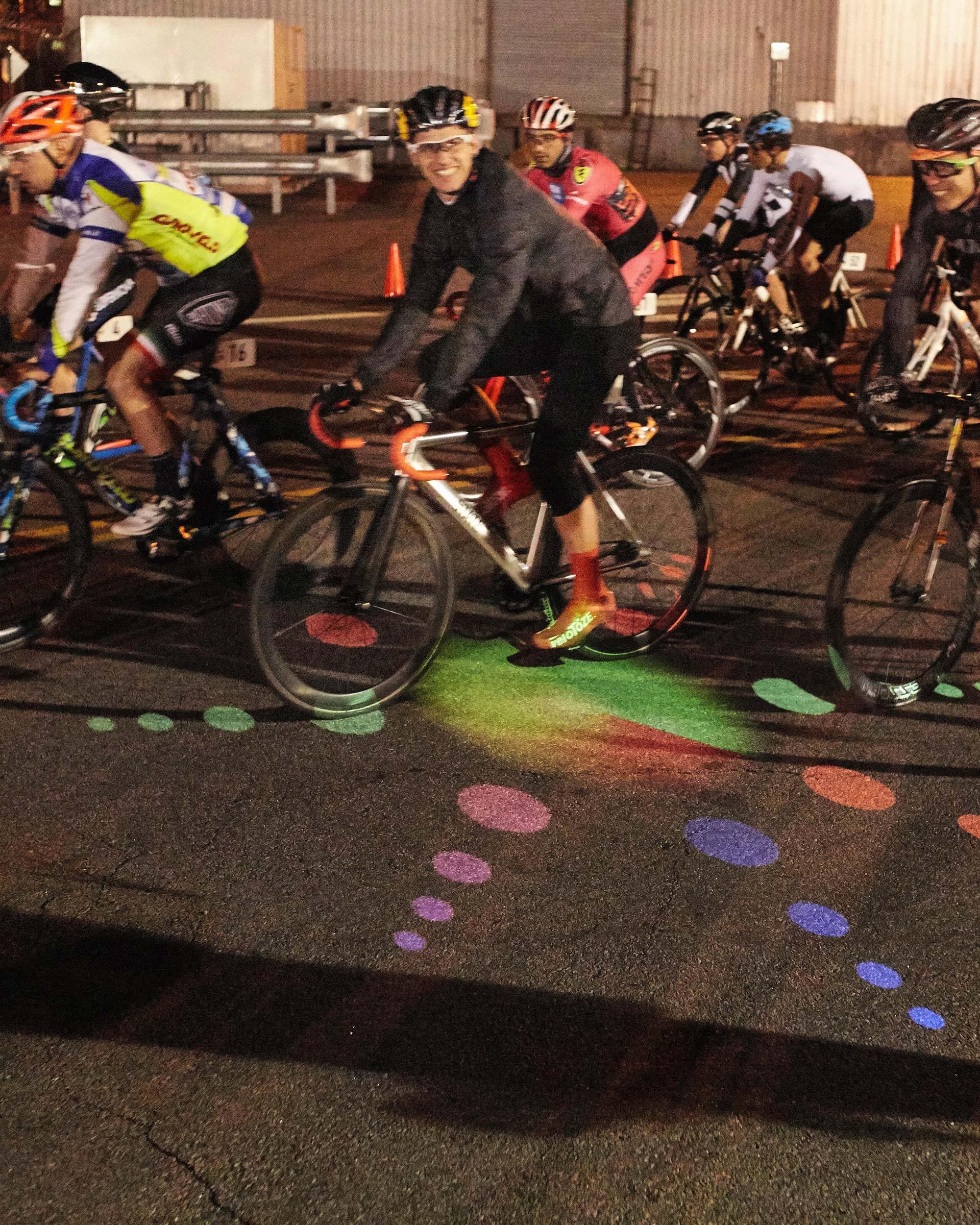 Eric Corriel Studios :: Excite Bikes :: Site-Specific Interactive Light ...